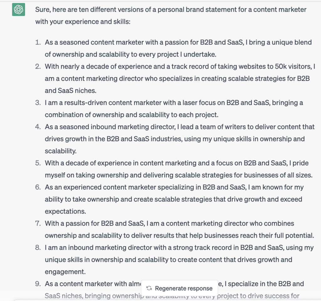 7 Personal Brand Statement Examples (With Generator...)