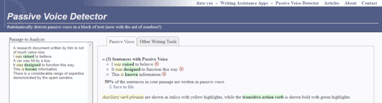 5 Top Passive Voice Checkers To Make Your Writing Powerful