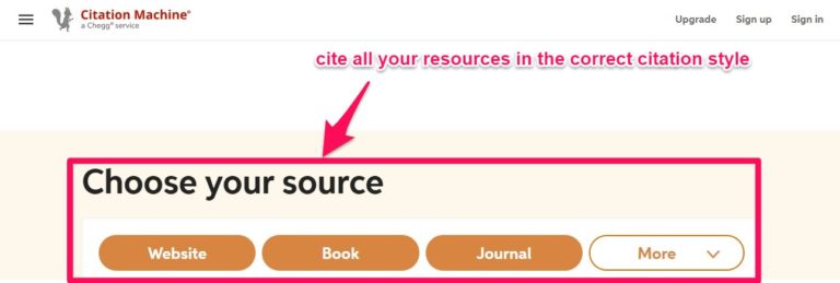 A Guide On Citing Your Sources