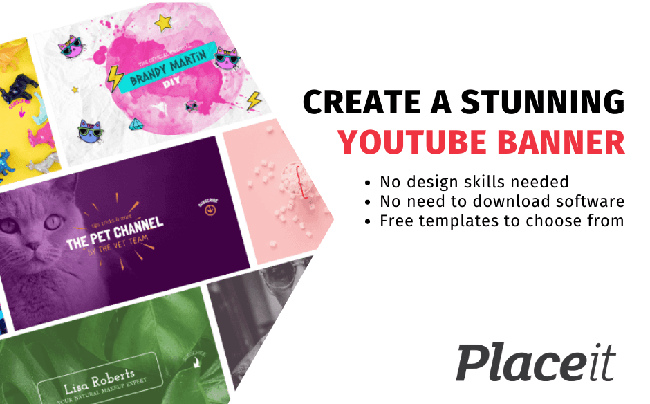 YouTube Banner Templates, Examples, And Ideas