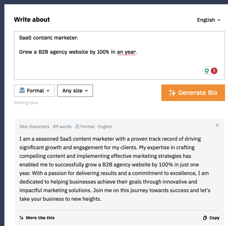 How To Write a Bio (With 16 Creative Examples...)