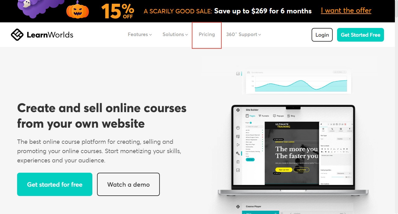 LearnWorlds Coupon Code Deals [50% OFF]